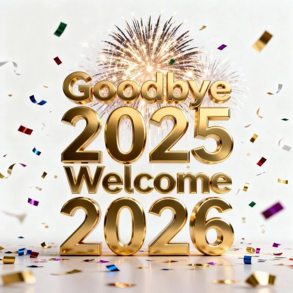Goodbye 2025 wishes, greetings, and images to welcome New Year 2026 ...